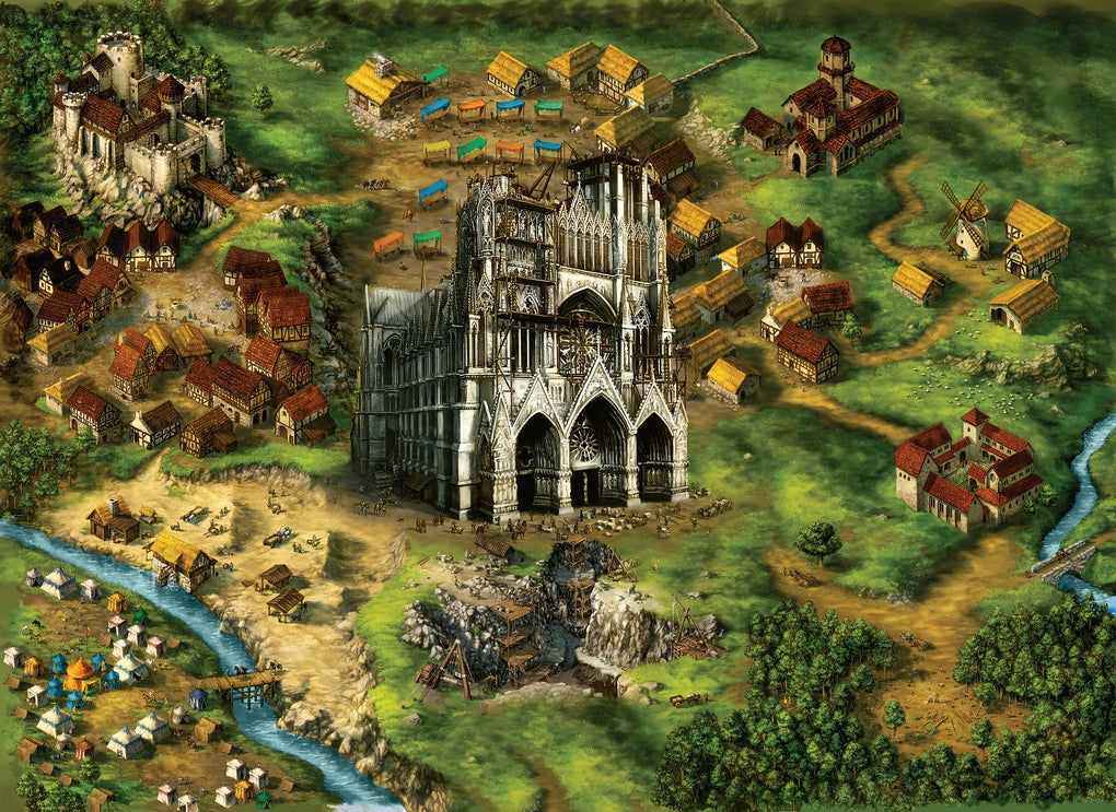 Ken Follett: The Kingsbridge 1000-piece jigsaw puzzle | Laurence King ...